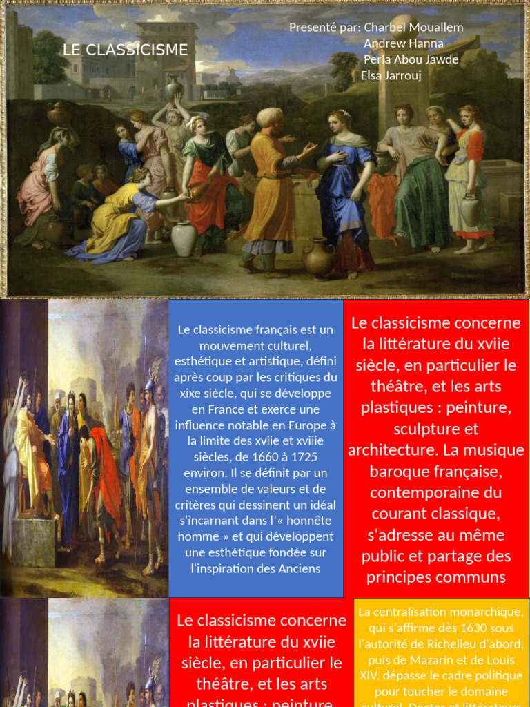 Le Classicisme | PDF | Baroque | Esthétique
