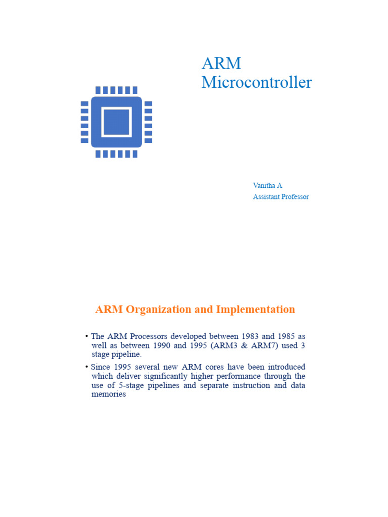 ARM Microcontroller_CIE 2 | PDF | Pointer (Computer Programming) | Integer (Computer Science)