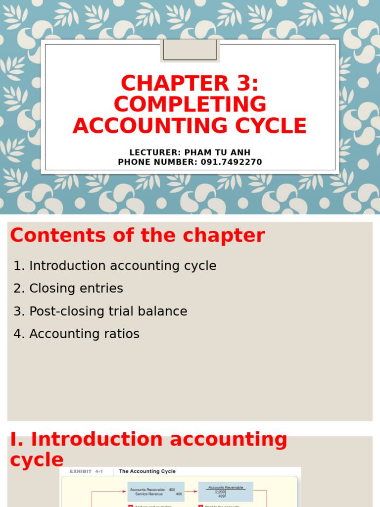 Accounting Cycle Completion Guide | PDF