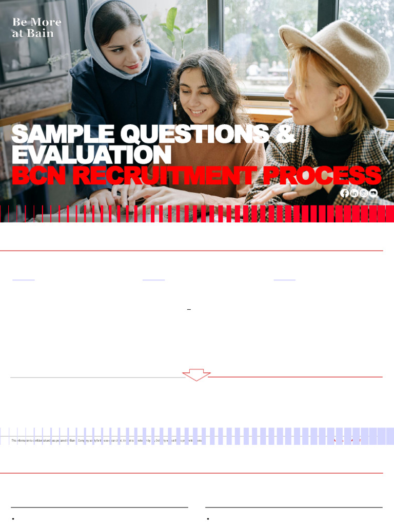 BCN Recruitment Process & Sample Questions | PDF