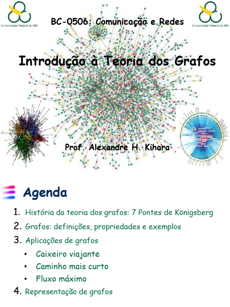 Teoria dos Grafos: Fundamentos e Aplicações | PDF | Teoria dos Gráficos ...