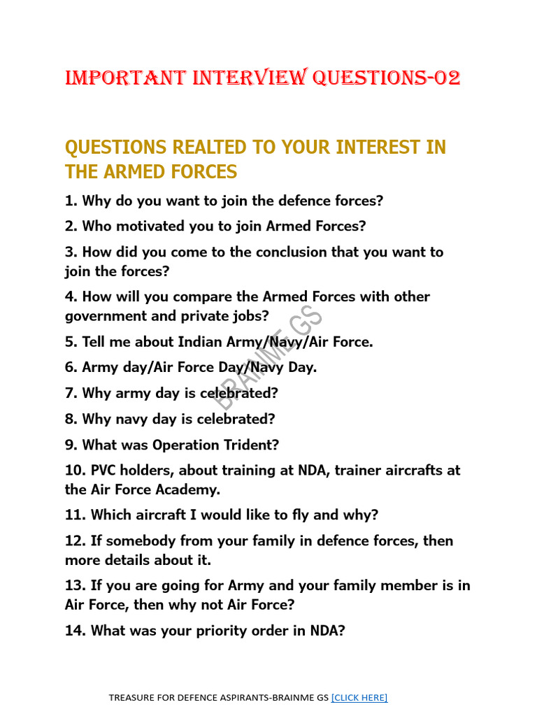 Important Interview Questions-02 | PDF