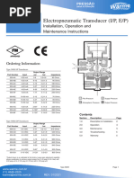 Unik 5000 Datasheet PDF | PDF | Pascal (Unit) | Physical Quantities