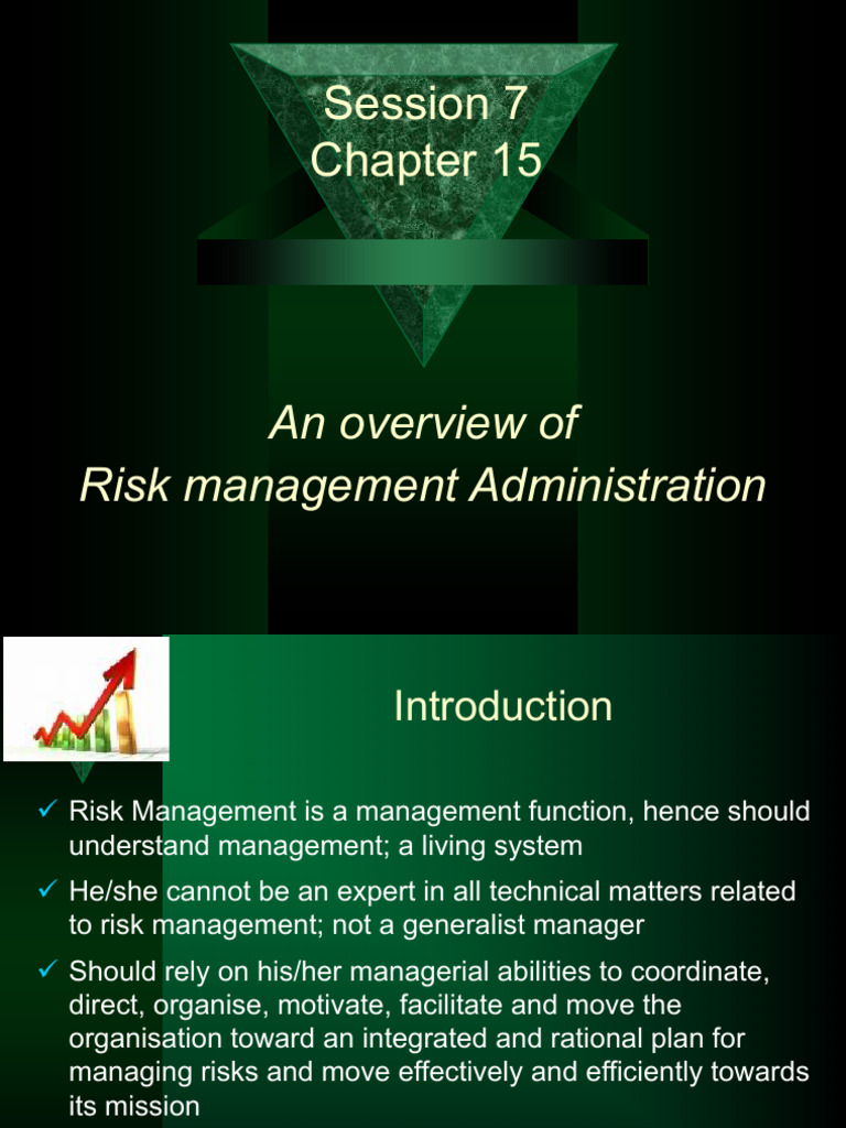 An overview of Risk management Administration | PDF | Risk Management ...