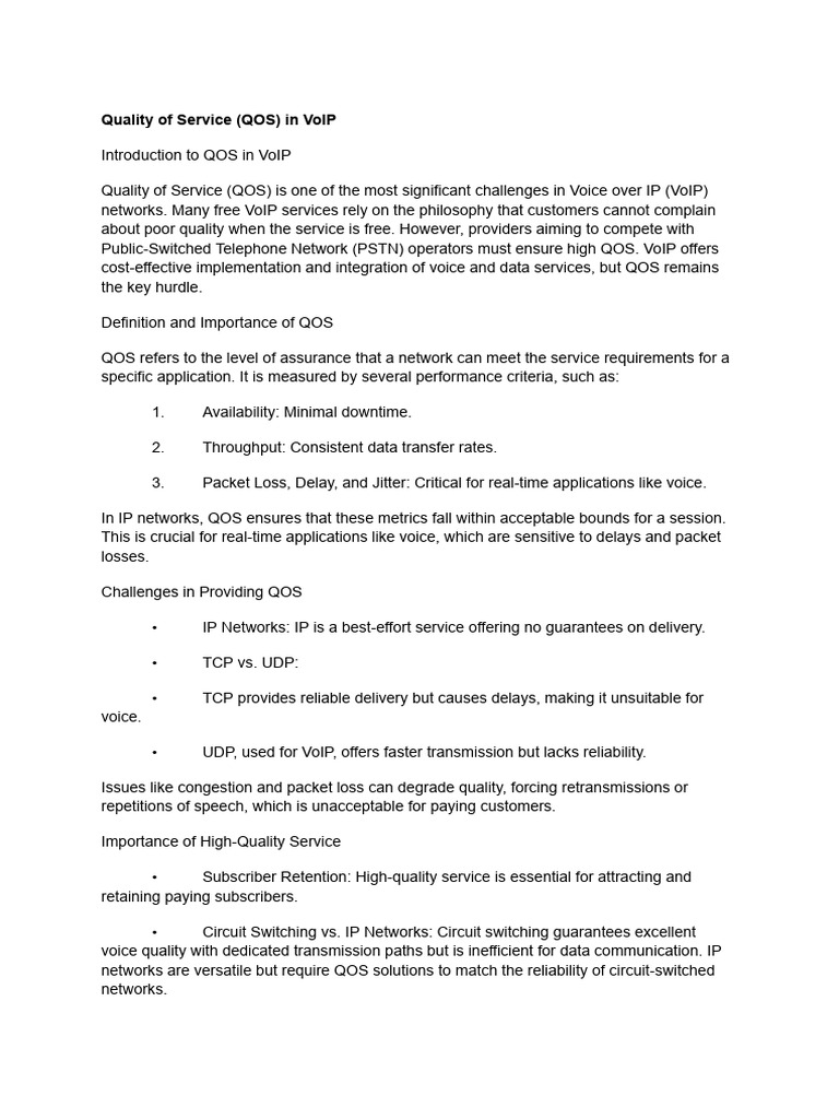 VOIP.pdf | PDF | Networking | Multiprotocol Label Switching