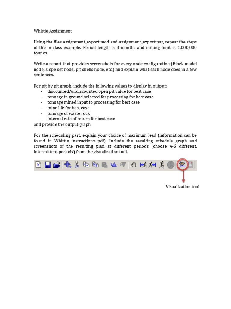 Whittle Assignment | PDF