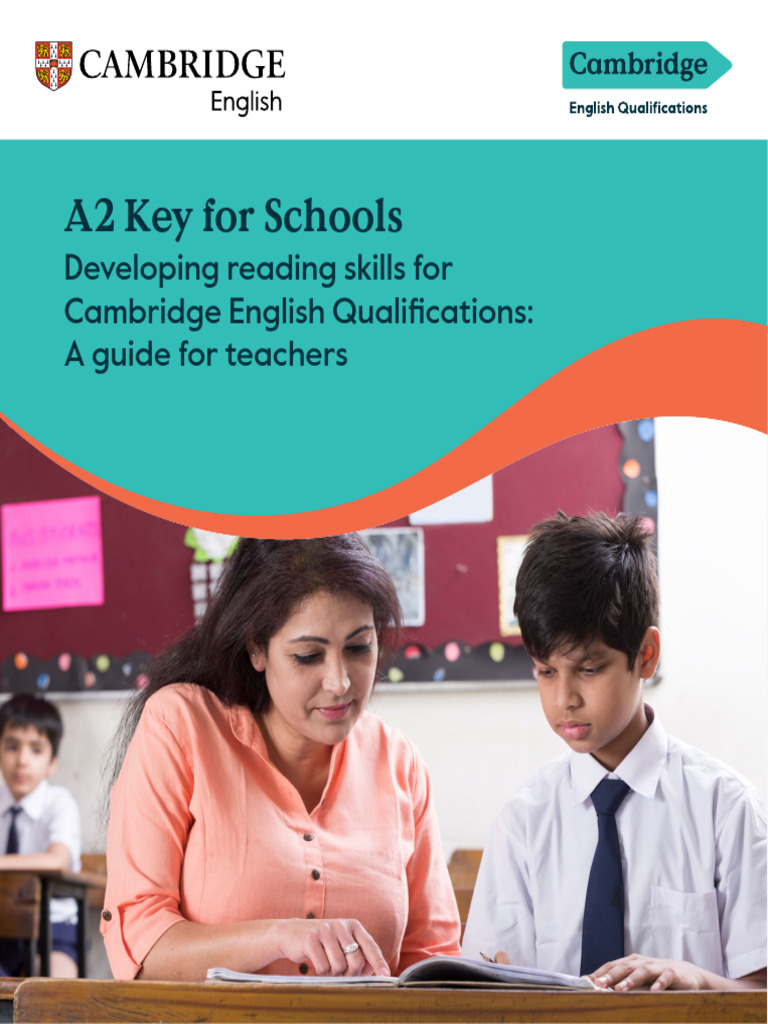 Developing Reading Skills For A2 Key For Schools A Guide For Teachers ...
