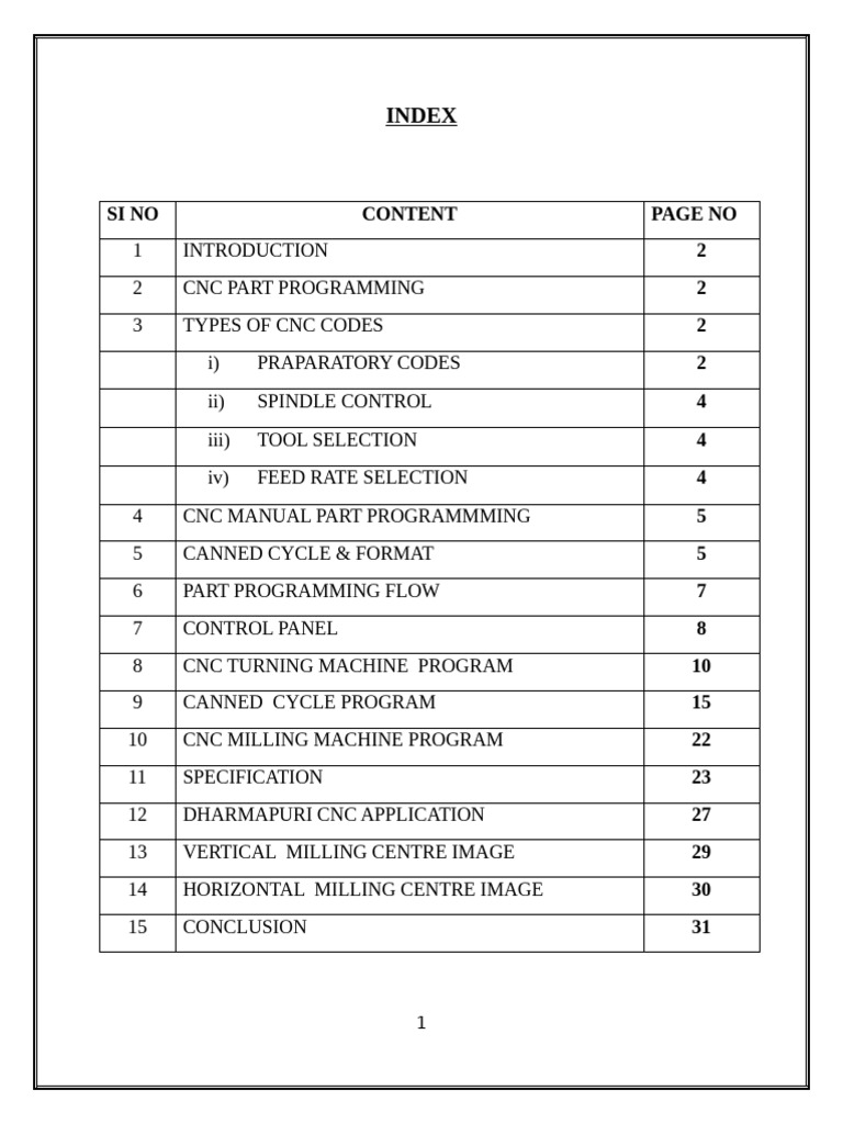 CNC Programming Guide | PDF | Numerical Control | Tools