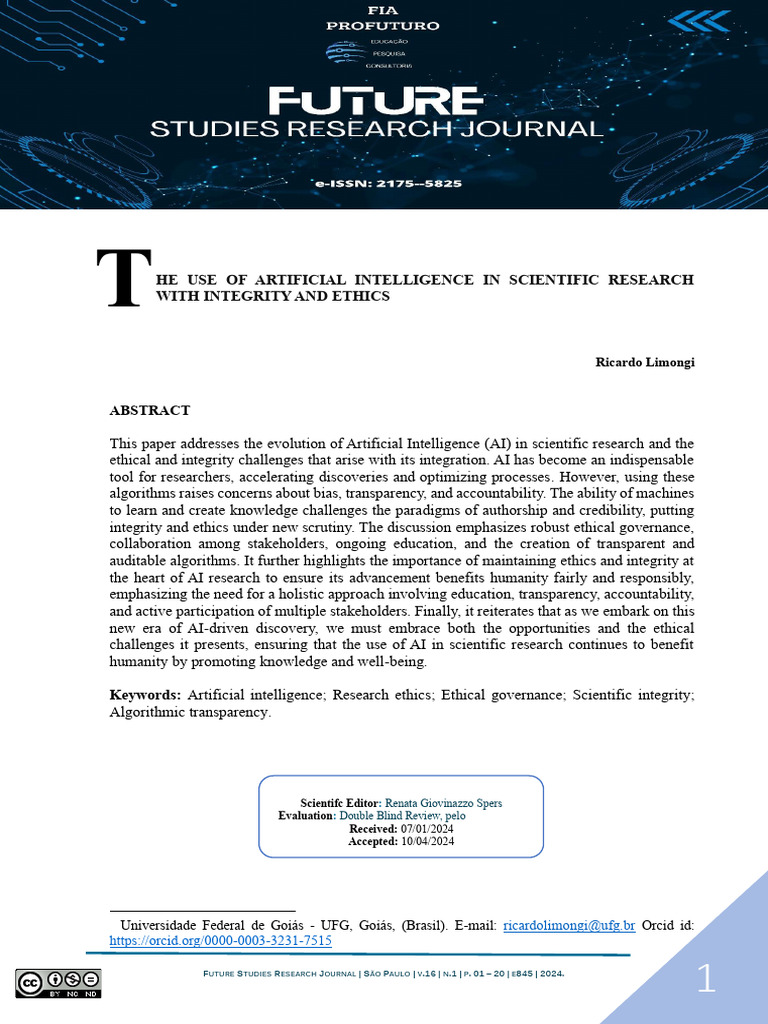 Future Ethics Ai | PDF | Artificial Intelligence | Intelligence (AI) & Semantics