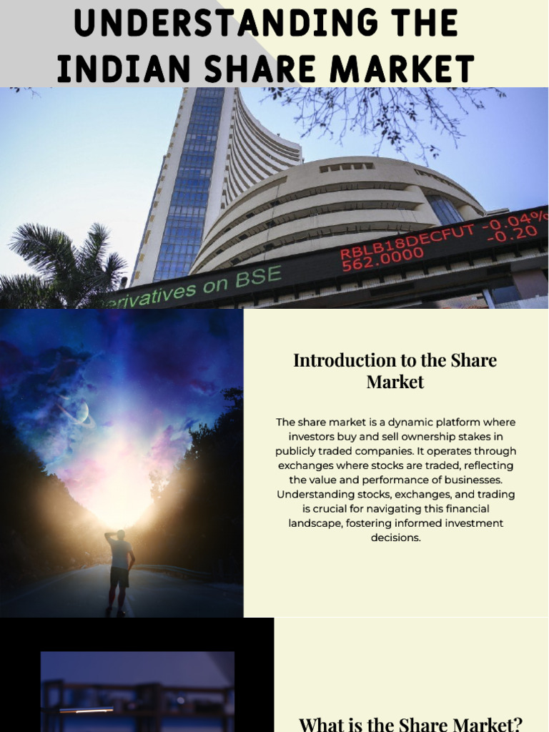 Guide to the Indian Share Market | PDF | Market Trend | Stock Market