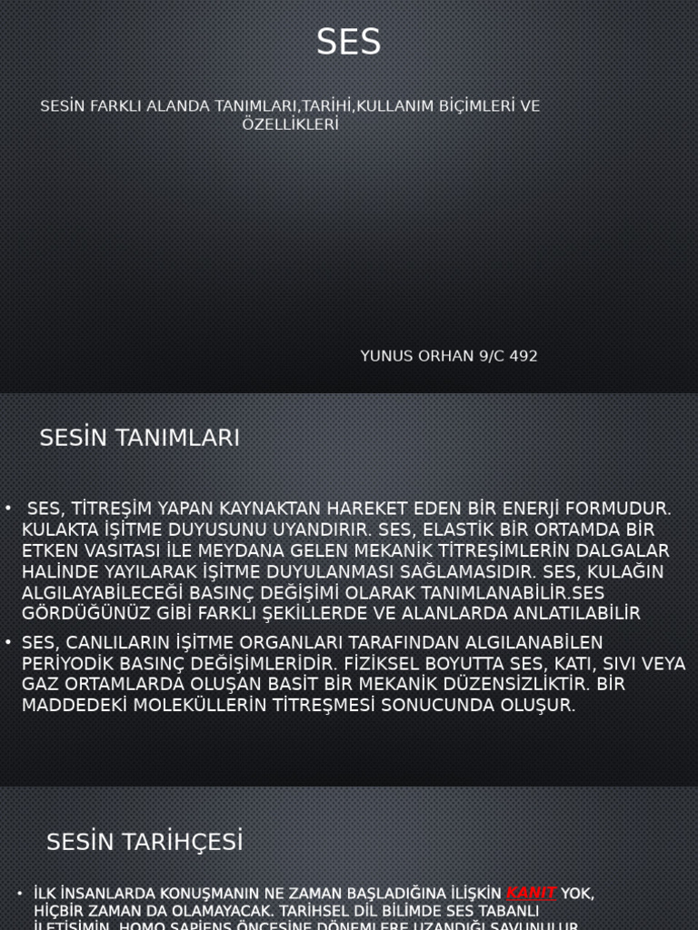 Yunus Kerem 9-C | PDF