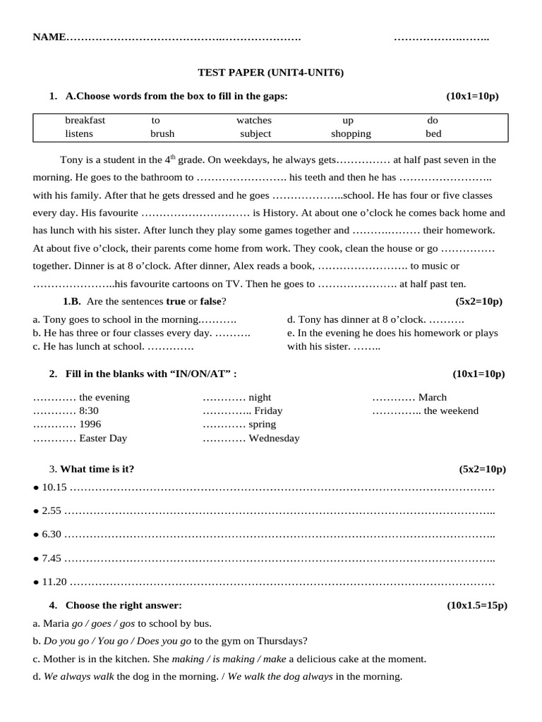 cls 4-U4-U5-U6 | PDF