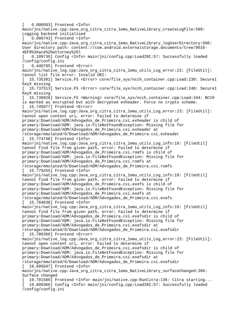 citra_log | PDF | Computing | Software citra_log | PDF | Computing | Software
