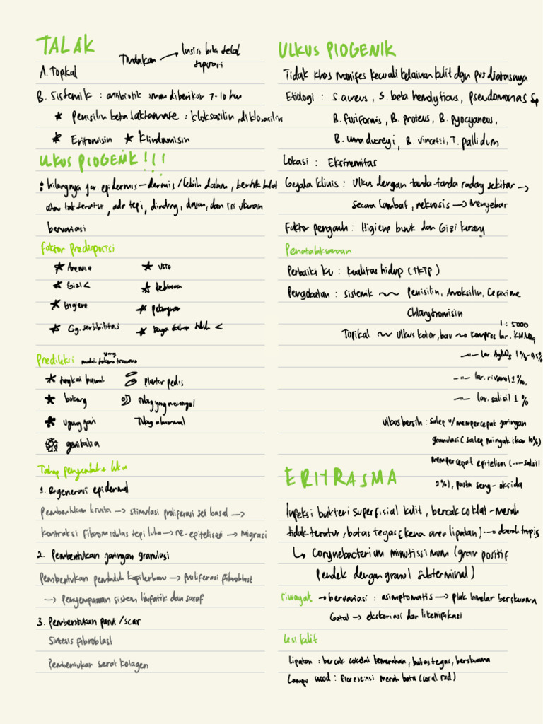 Herpes Zooster, Variela, Patologi, Fisiologi, Tinea, Luka Trauma ...