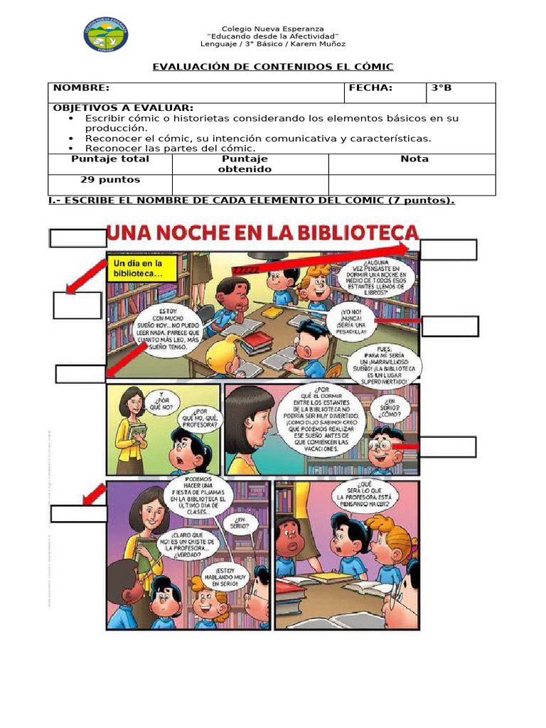 Prueba El Comic | PDF | Cómics | Comunicación humana