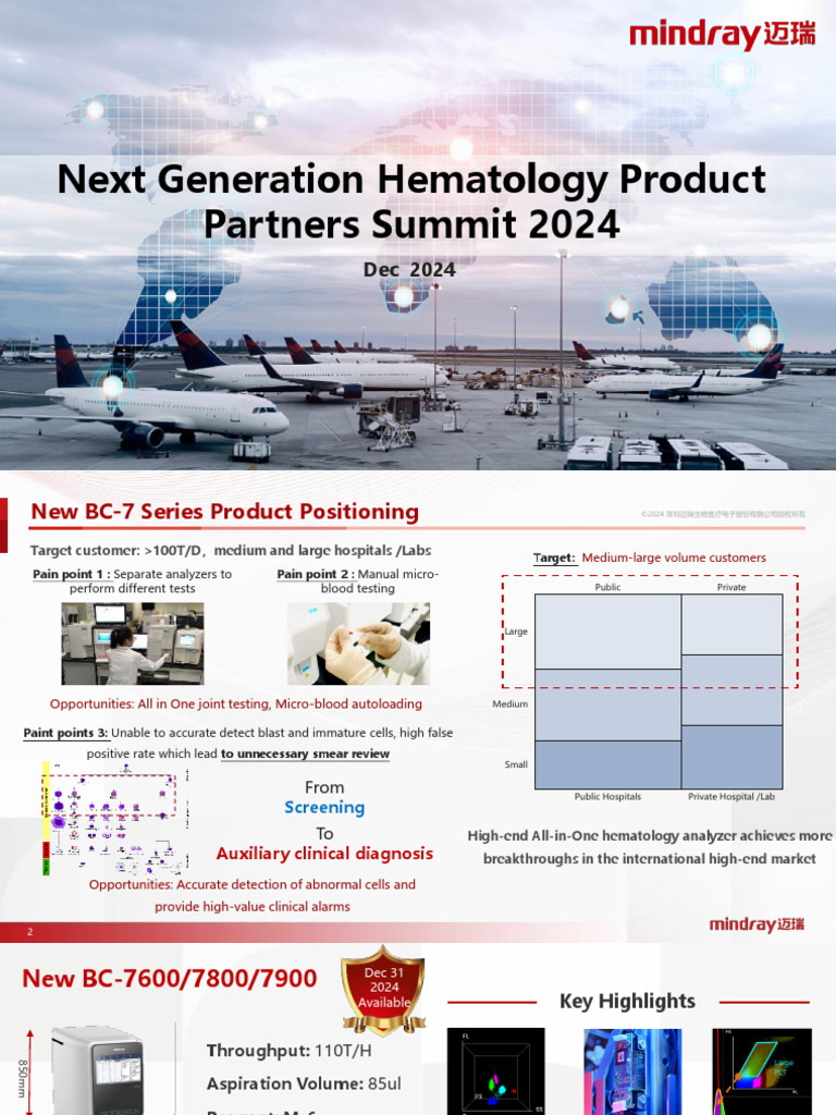 Next Generation Hematology ProductPartners Summit 2024 | PDF | Anemia ...