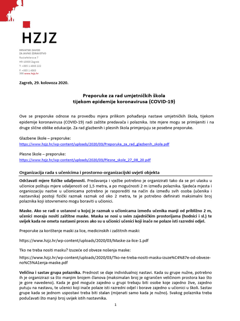 Umjetnicke_skole_30_08_2020_HZJZ | PDF