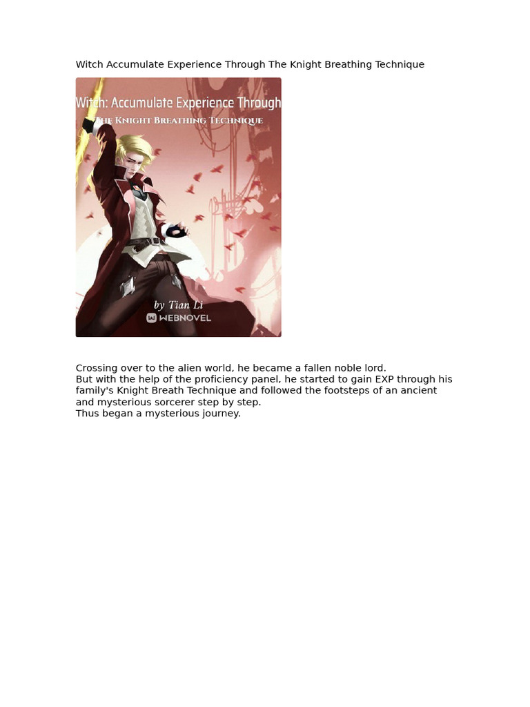 Witch's Journey: Mastering Knight Breathing | PDF | Archery | Bow And Arrow