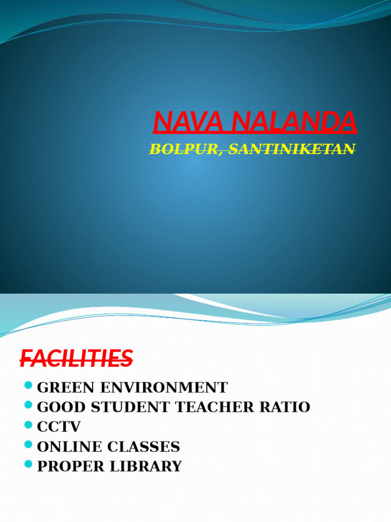 NAVA NALANDA POWERPOINT | PDF