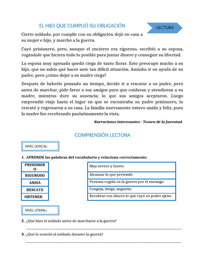 Comprensión Lectora Iv Ciclo Noviembre | PDF | Libélula | Insectos