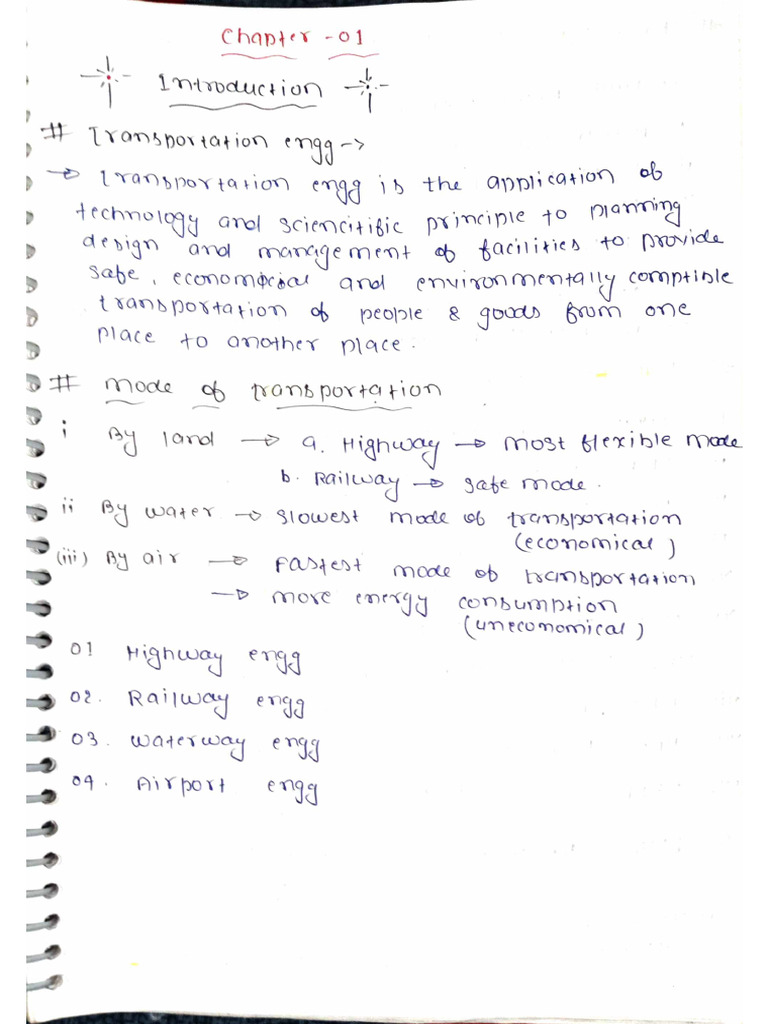 Transportation by Vipul Sir | PDF