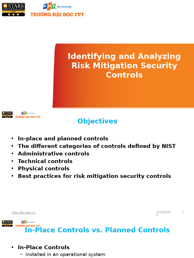 Risk Mitigation Security Controls Guide | PDF | Securities | Computing