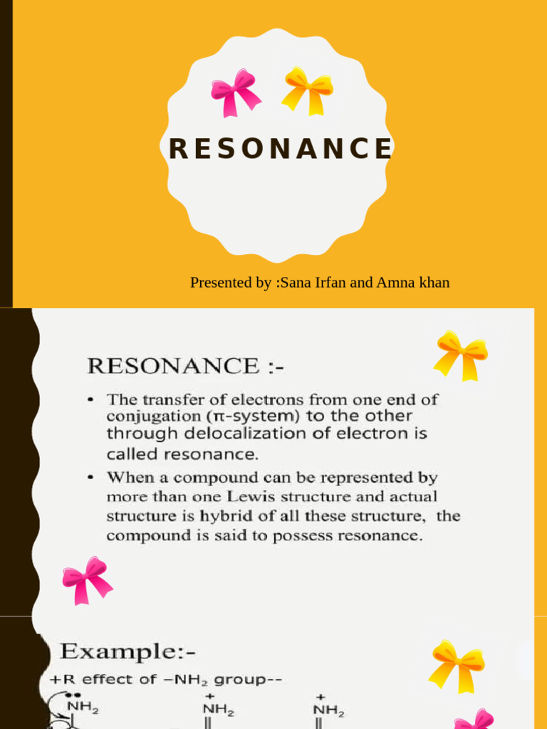 Resonance Ppt | PDF
