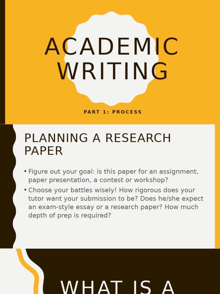 Academic Writing Process | PDF | Feminism | Gender Studies