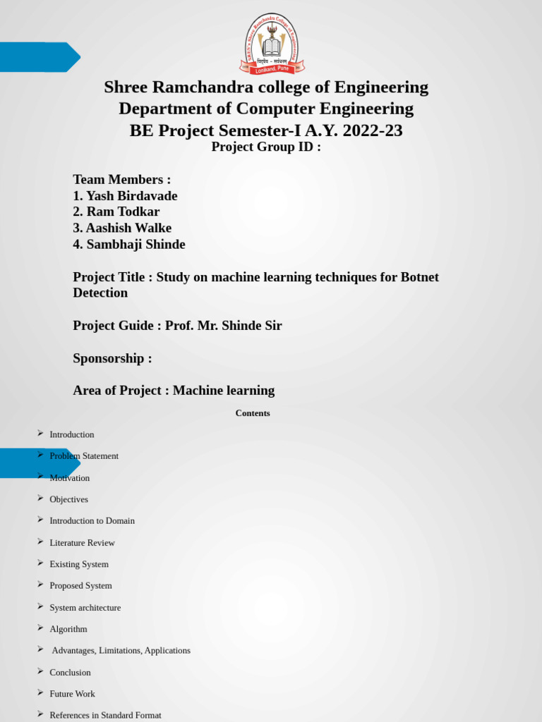 Projject Final.pptt.Dxx | PDF | Support Vector Machine | Machine Learning