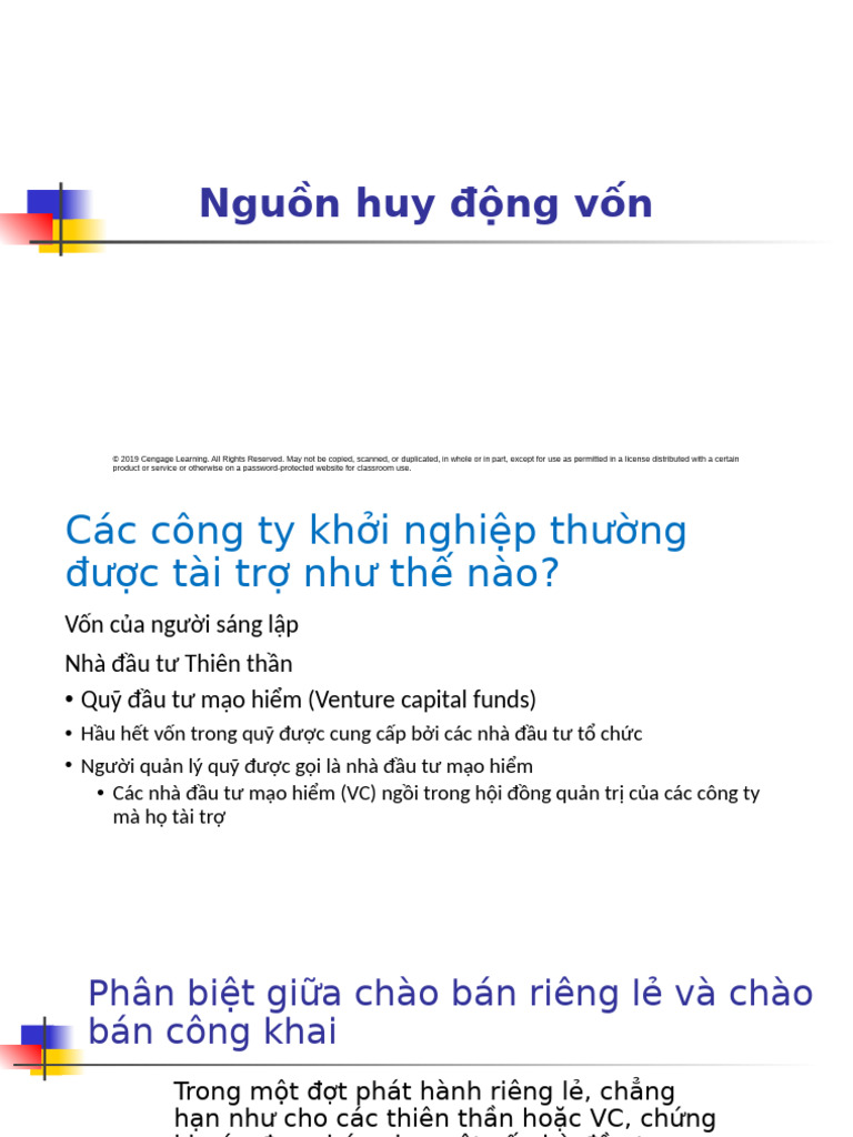 QTTC PPT Ch05a Nguồn huy động vốn của DN Neu 2022 Eng | PDF