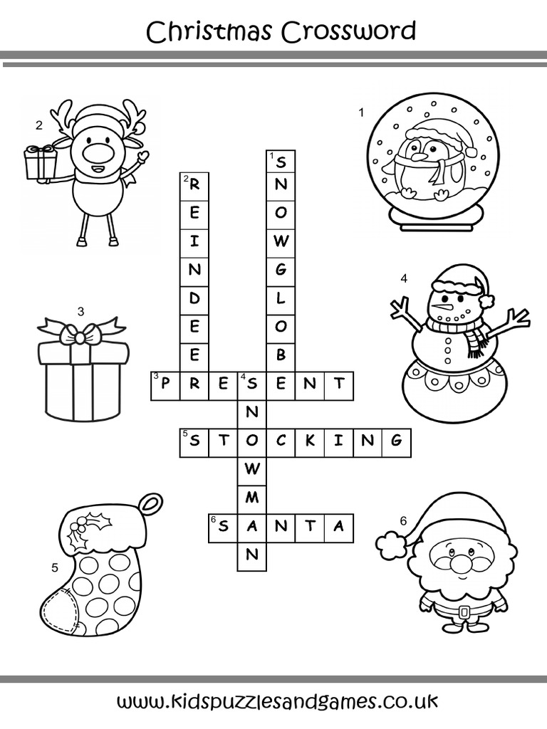 christmas-picture-crossword-solution | PDF