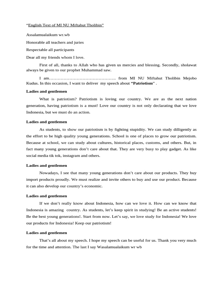 Kemah English Fix | PDF