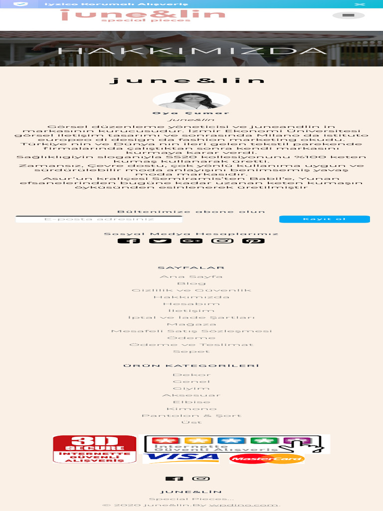 Hakkımızda - June&lin | PDF