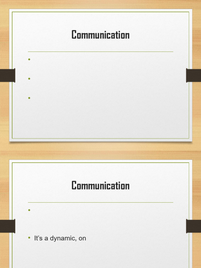 A. Intro. To Communication | PDF | Communication | Nonverbal Communication