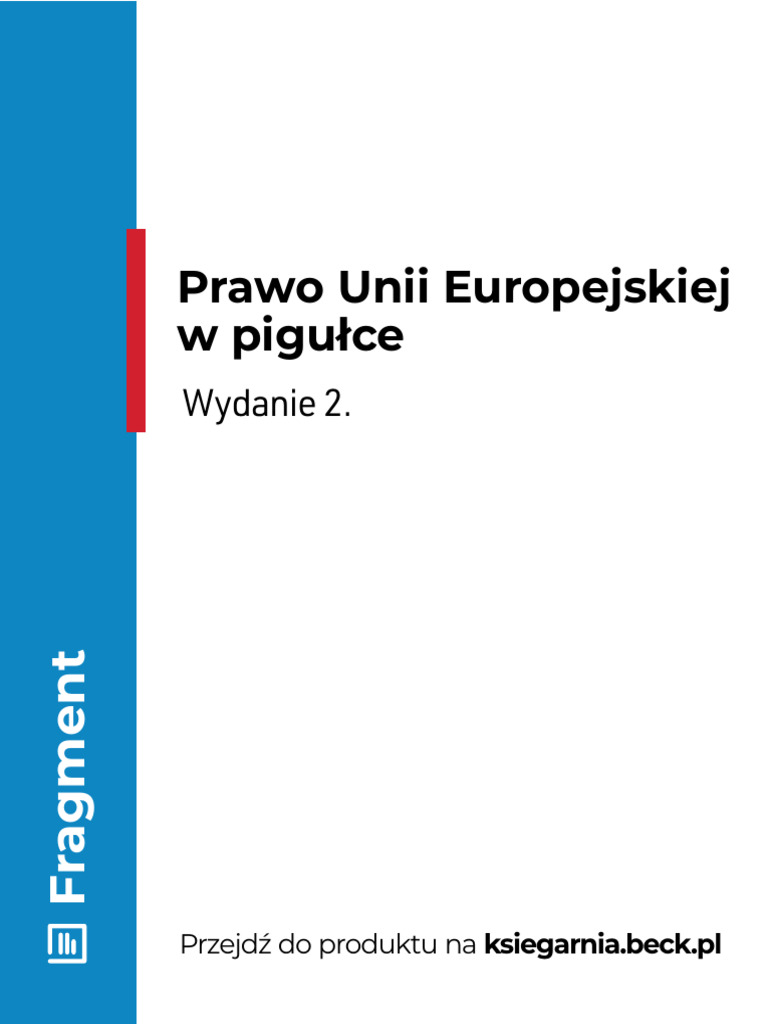 21442-prawo-unii-europejskiej-w-pigulce-fragment | PDF