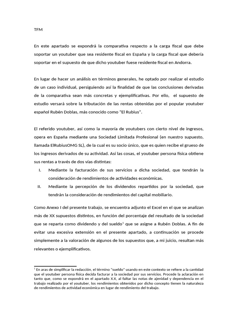 TFM Borrador | PDF | Impuestos | Sociedad