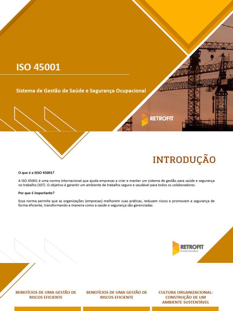 ISO 45001: Gestão de Saúde e Segurança | PDF | ISO 9000 | Liderança