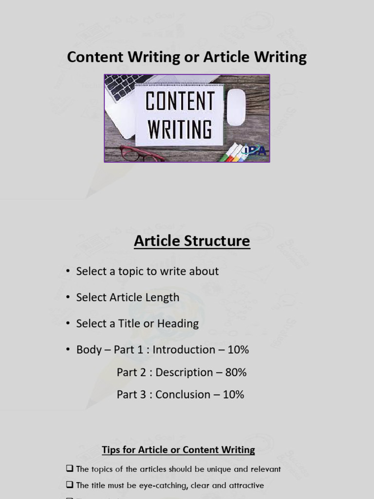 Content Writing | PDF