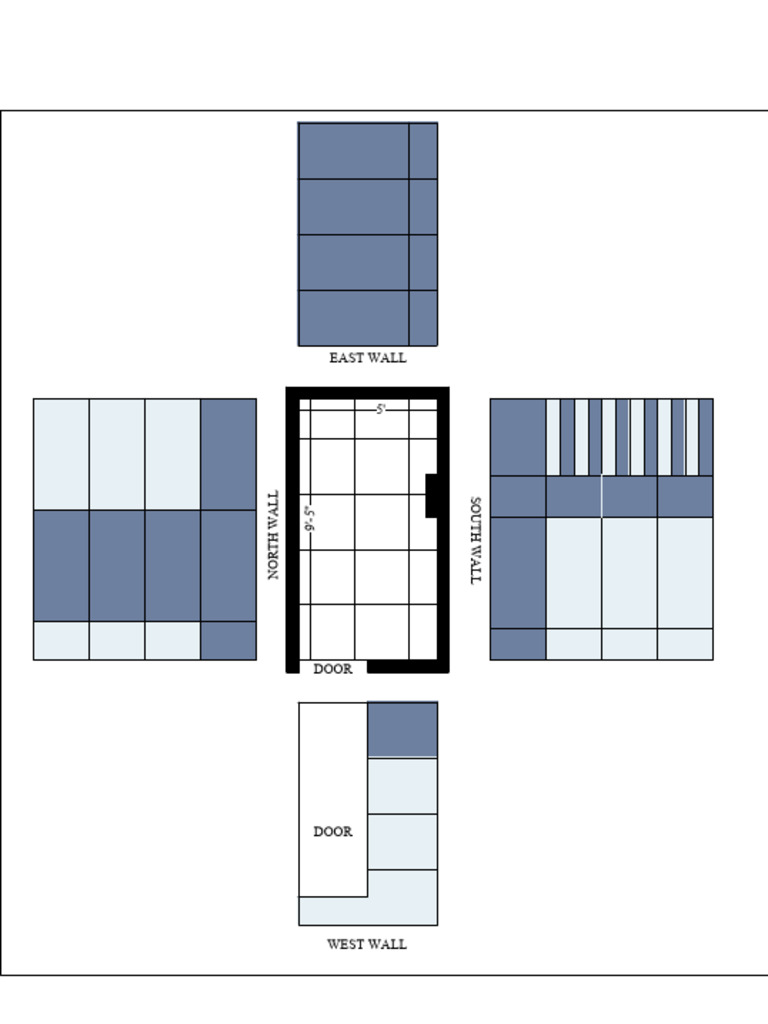 2nd Floor Toilet Wall Tile Design | PDF