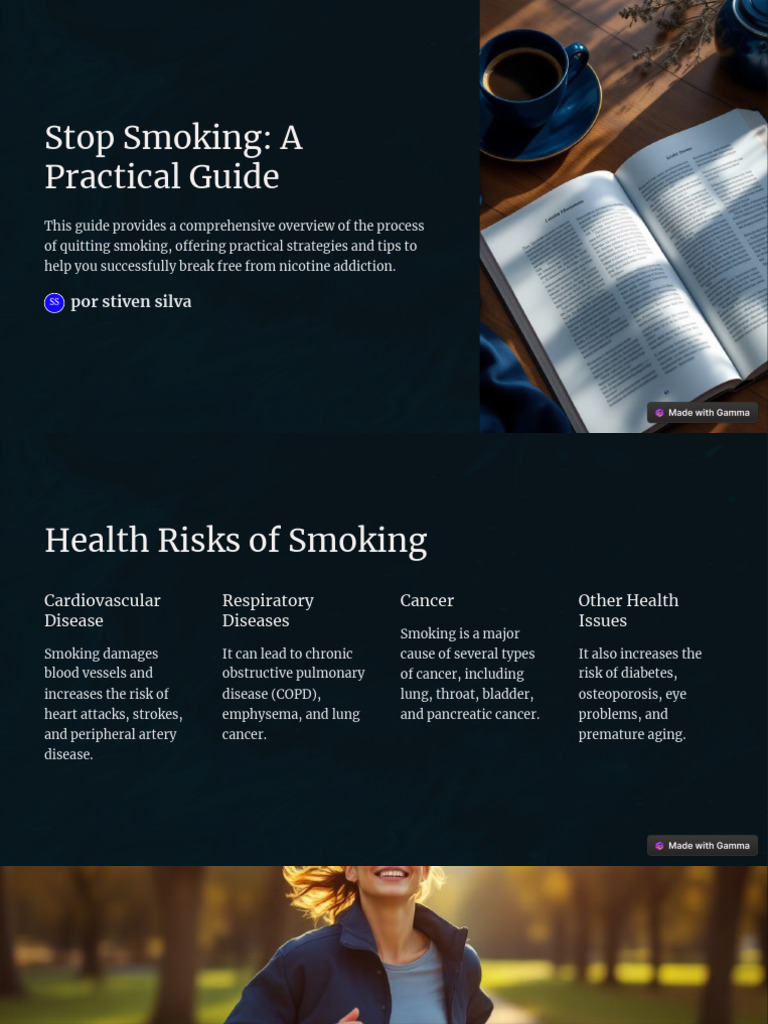 Stop Smoking A Practical Guide | PDF | Smoking Cessation | Chronic ...