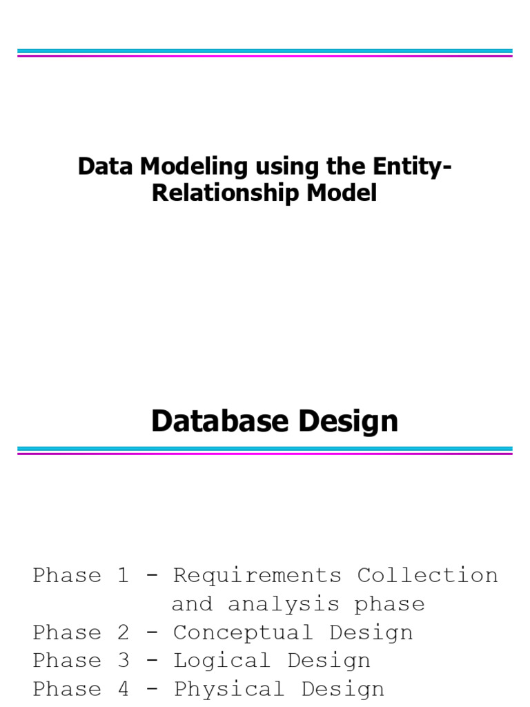 DB-L4 | PDF | Databases | Data Model