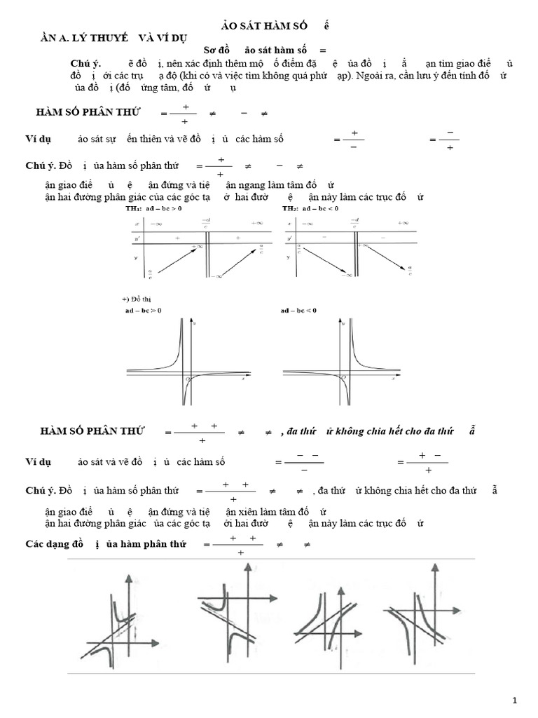 HÀM HỮU TỈ - 12A2,B3 | PDF