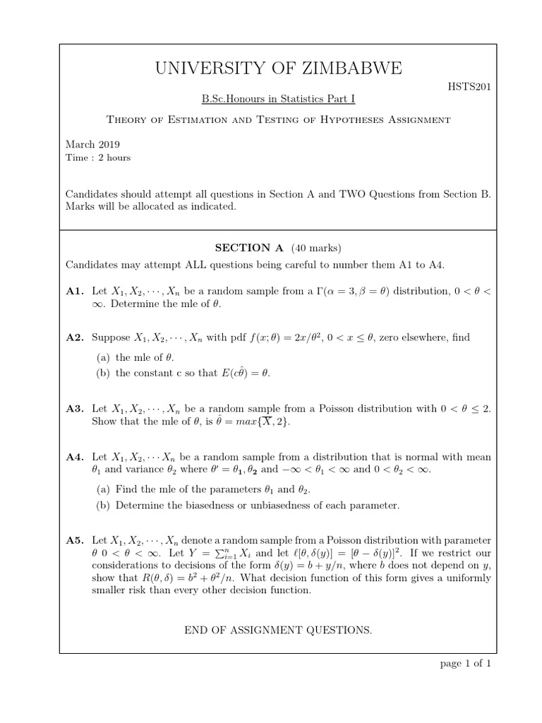 HSTS201 Assn 1 | PDF