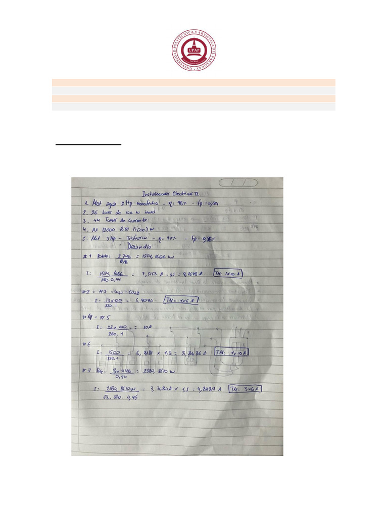 Semana+II Ficha Instalaciones+El%c3%89ctricas+II | PDF