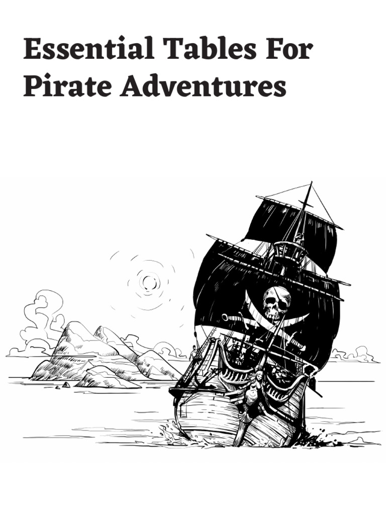 Pirate Tables | PDF | Ships | Piracy