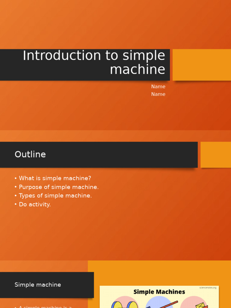 Physics Ppt 1 Pdf Lever Machines