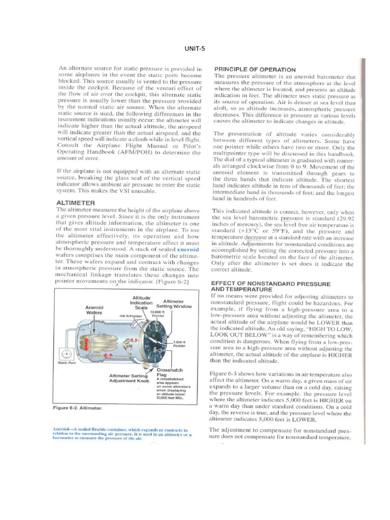 Altitude Warning System Overview | PDF