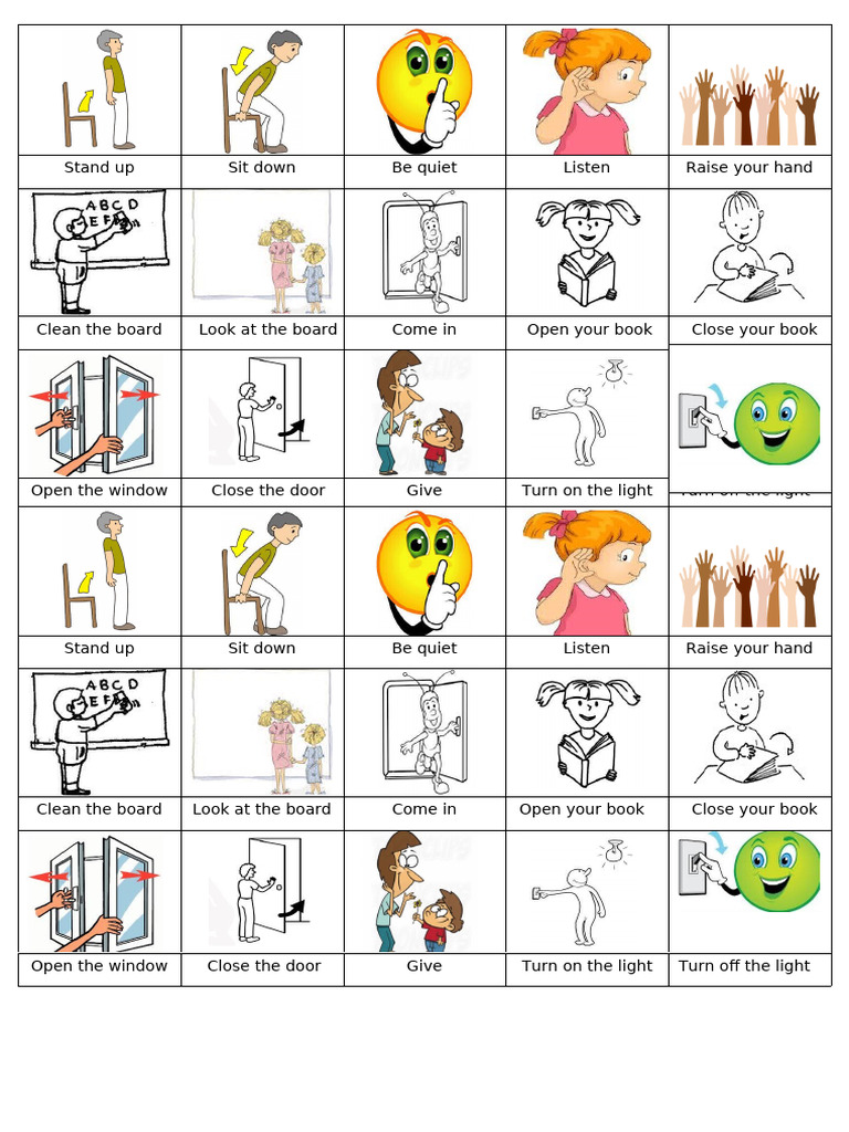 4th Grade Classroom Rules in English | PDF