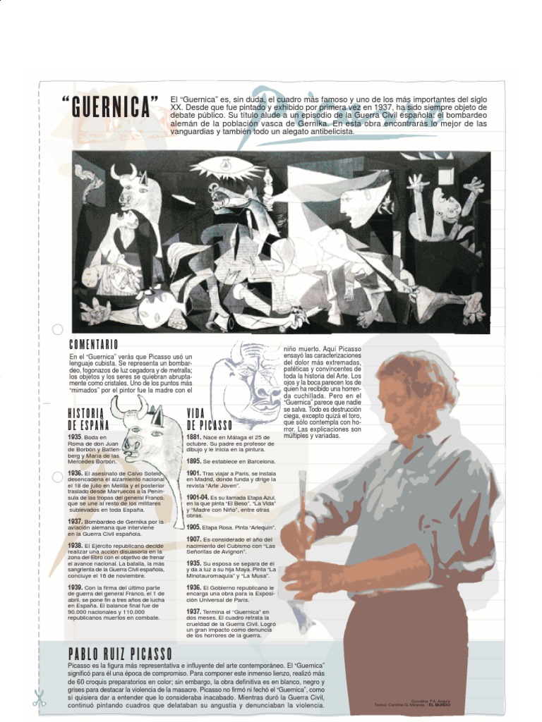 Guernica: Impacto del Bombardeo | PDF | Pablo Picasso | guerra civil ...