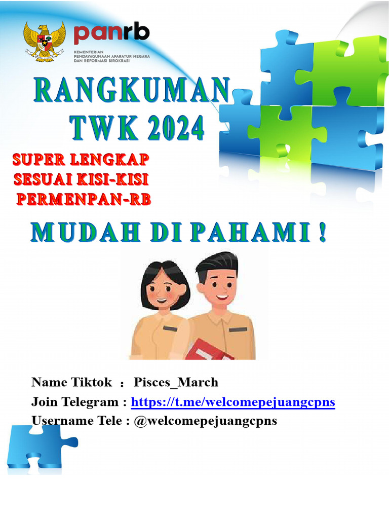 Rangkuman TWK SKD CPNS 2024: Nasionalisme dan Integritas | PDF